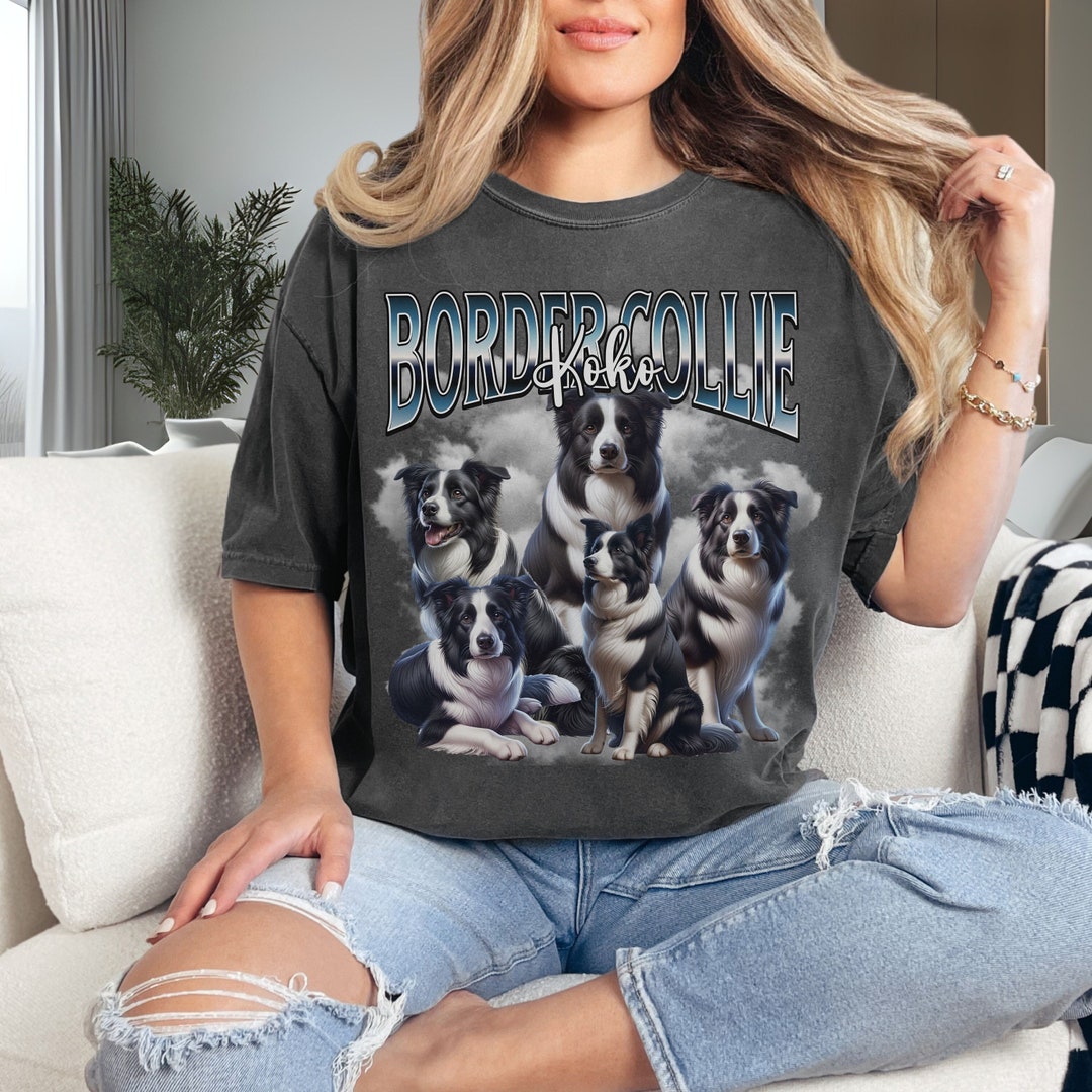 Border Collie Shirt, Comfort Colors® T-shirt, Birthday Gift, Border ...