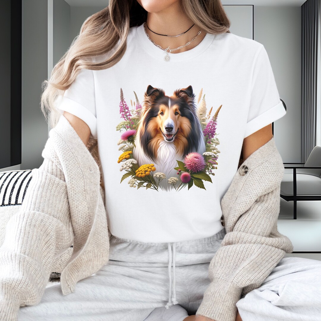 Rough Collie Shirt, Gift for Collie Owner, Collie Mom, Rough Collie Dad ...