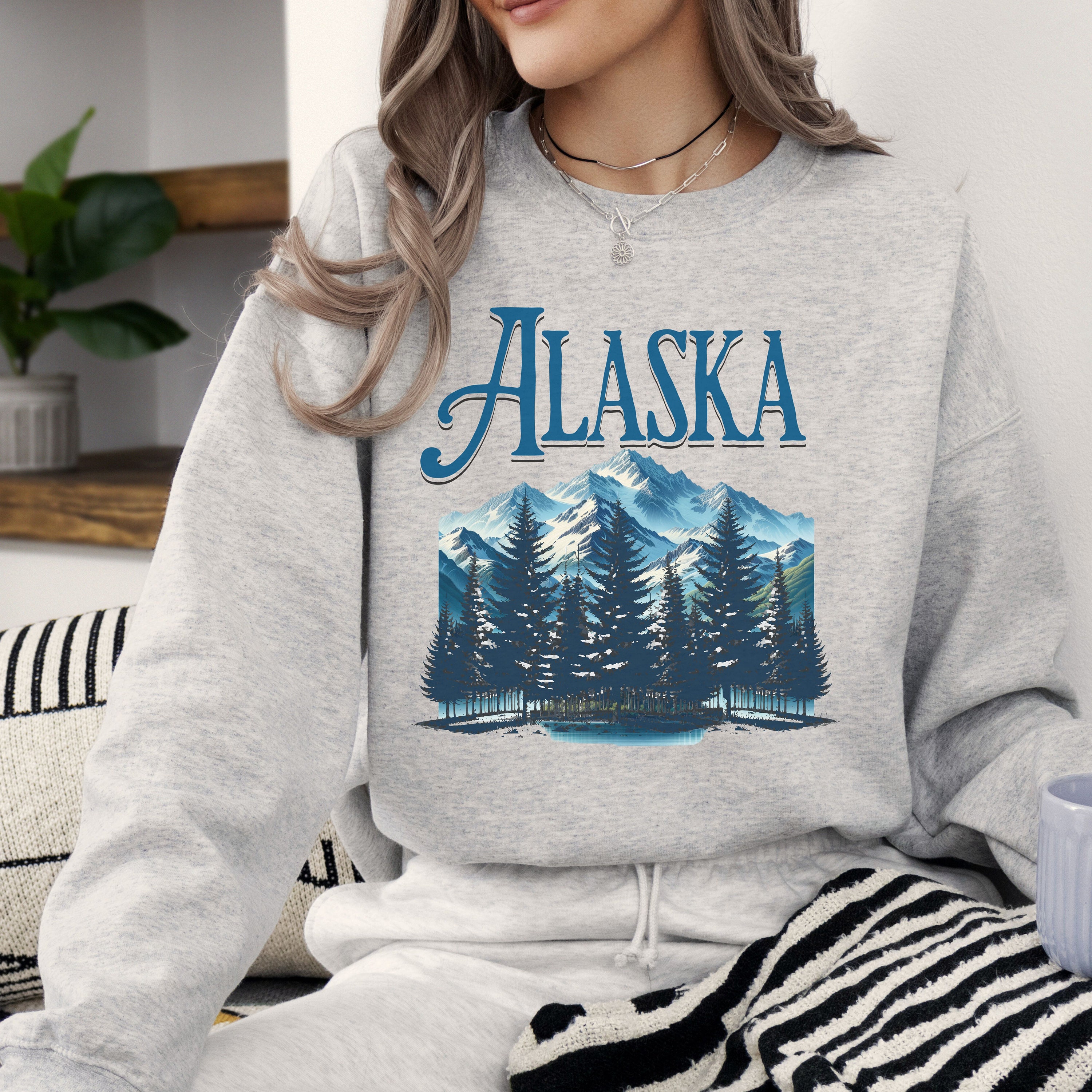 Alaska Sweatshirt, Alaska Family Vacation Sweater, Matching Sweatshirts ...