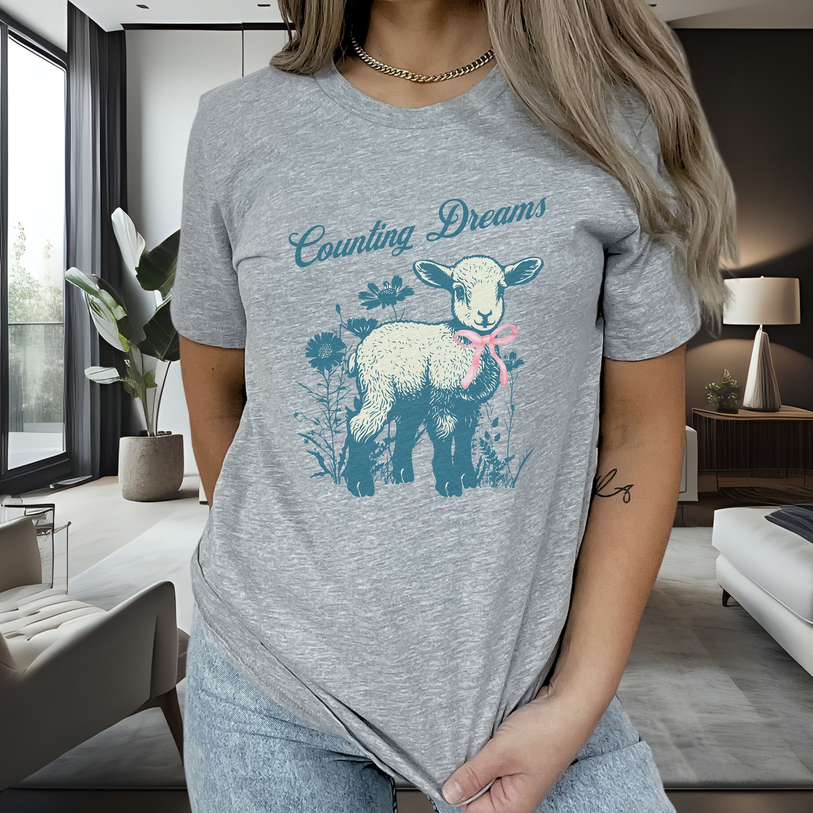 Sheep Shirt, Vintage Sheep T-shirt, Sheep Lover Tee, Sheep Tee ...