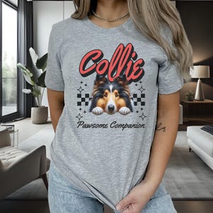 Rough Collie Shirt, Gift for Collie Owner, Rough Collie Mom Gift ...