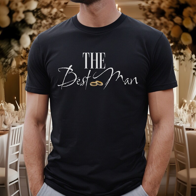 Best Man Shirt, Best Man Proposal Tshirt, Groom Bachelor Party Shirt ...