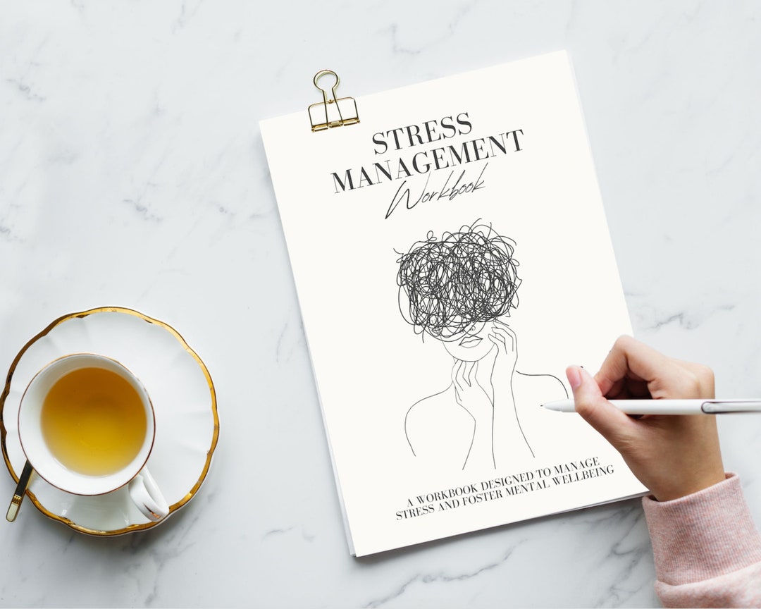 Guided Stress Management Workbook | Mental Wellbeing | Self Care ...