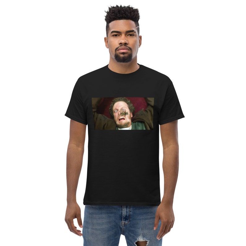 Home Alone Marv Face Tarantula Christmas Mens T-shirt - Etsy