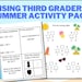 Second Grade Summer Activity Review Pack (2nd Moving to 3rd) Reading ...
