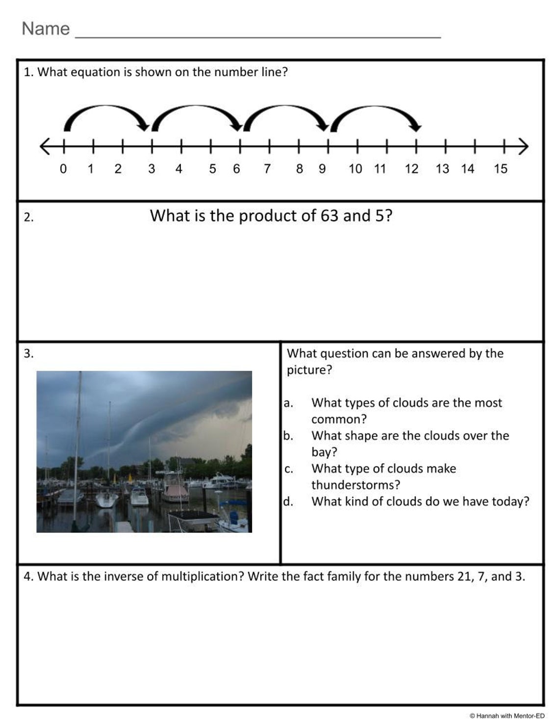 Third Grade Summer Activity Review Pack (3rd Graders Moving to 4th ...