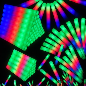 40 Custom Glow Sticks: Personalized LED Party Favors, Custom Name ...