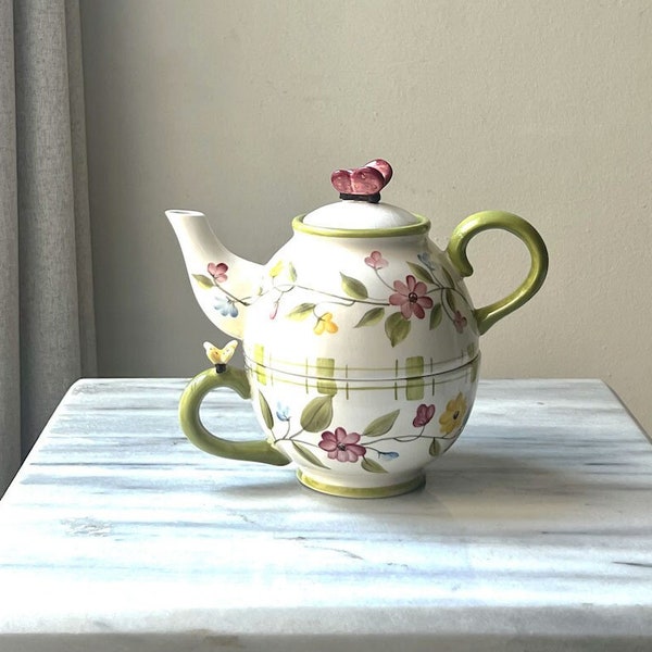 Vintage Tea Pot - Etsy