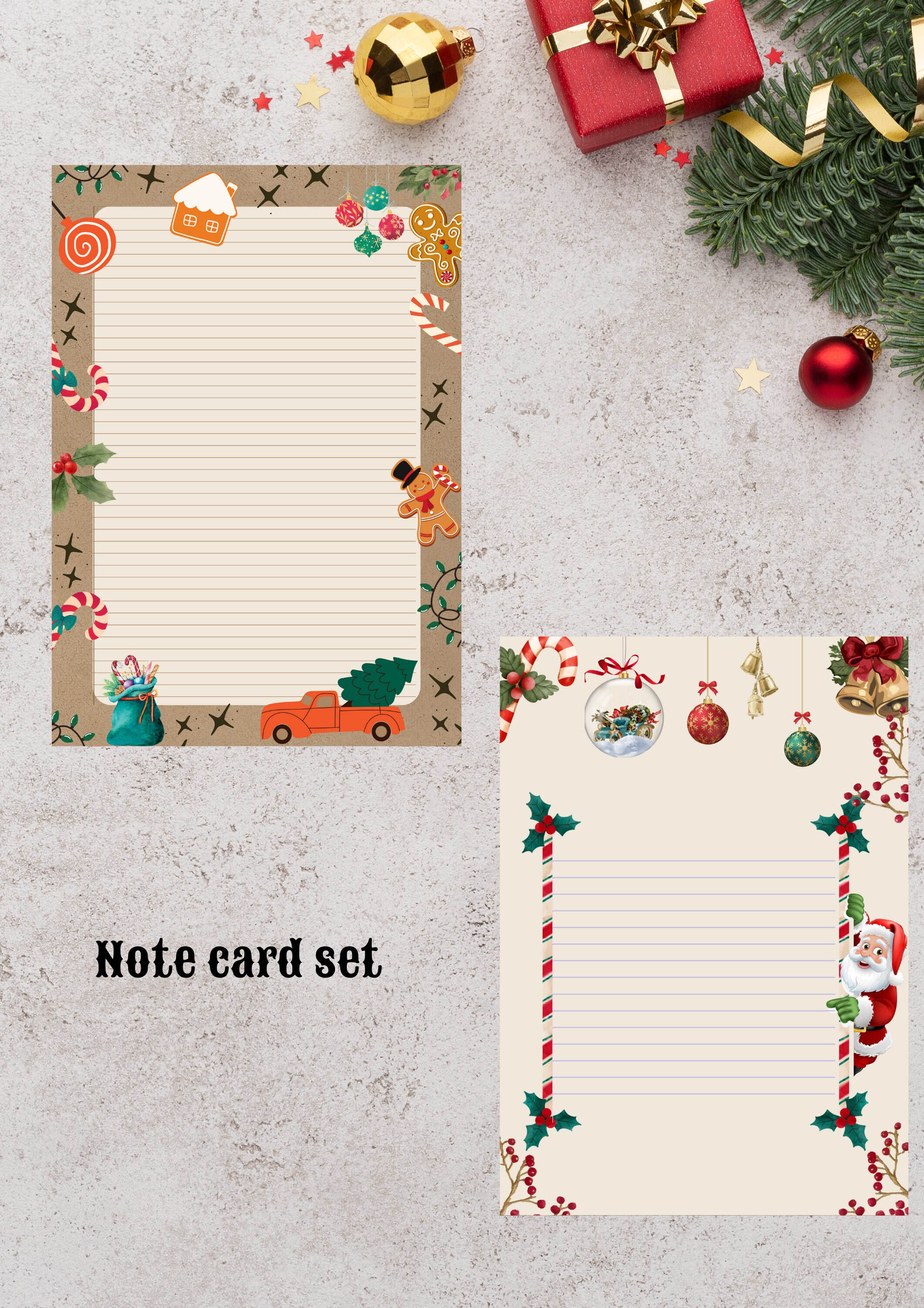 Christmas Mega Pack: Printable Cards, Lists & Invitation Bundle - Etsy