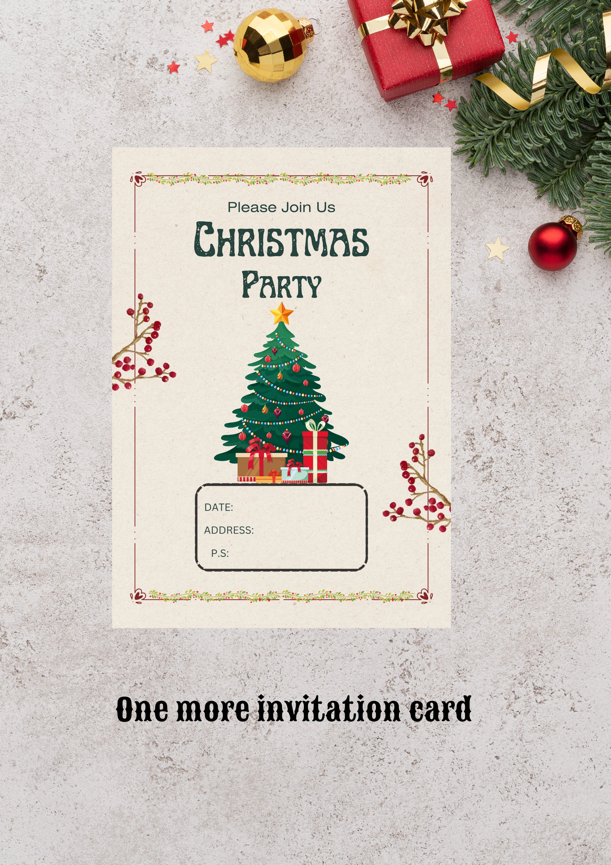Christmas Mega Pack: Printable Cards, Lists & Invitation Bundle - Etsy
