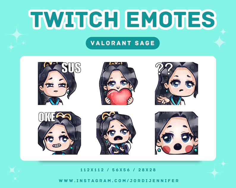 Valorant Sage Meme Emotes for Stream 6-pack Twitch, Discord, Youtube - Etsy