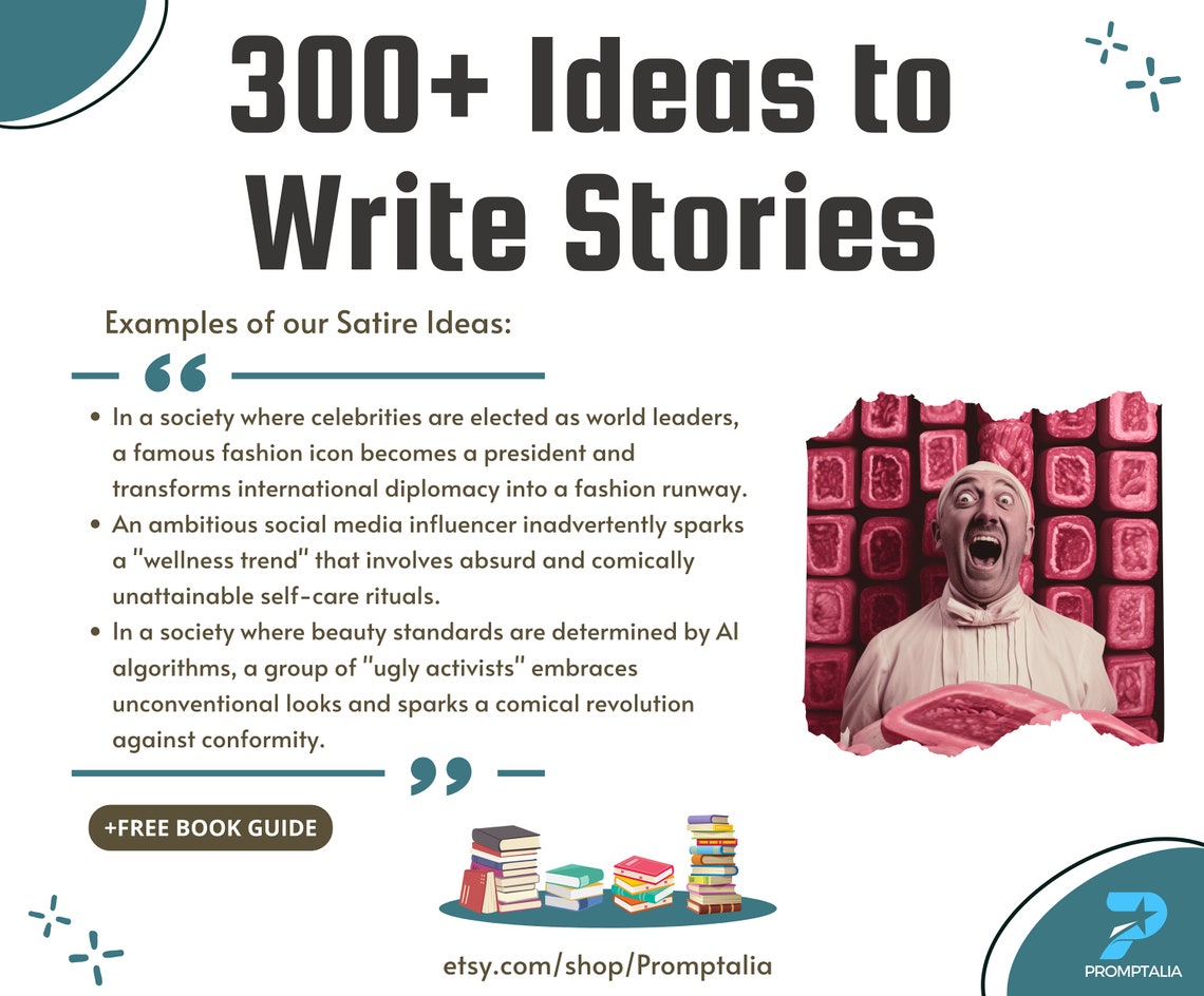 Ultimate Satire Story Ideas & Writing Guide Bundle - 300+ Concepts to ...