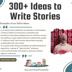 Ultimate Satire Story Ideas & Writing Guide Bundle - 300+ Concepts to ...