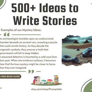 Ultimate Mystery Story Ideas & Writing Guide Bundle - 500+ Mystery ...