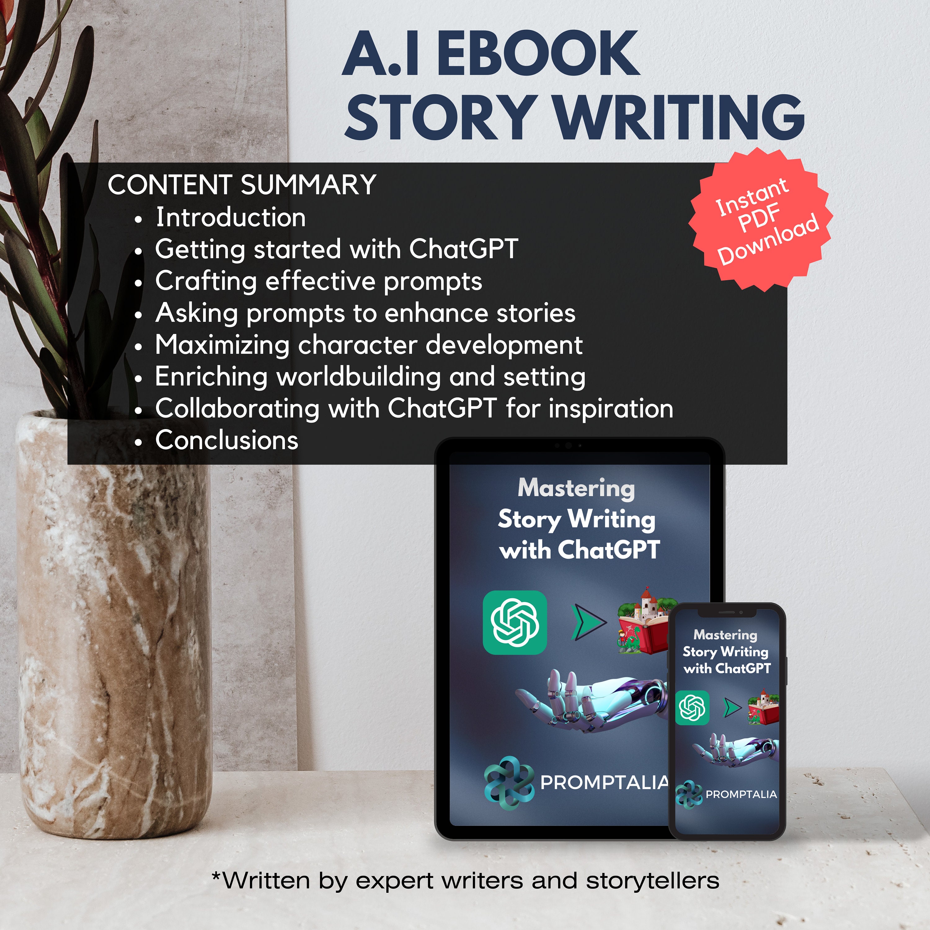 Chatgpt Ebook to Write Stories Storytelling Mastering - Etsy