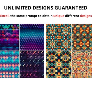 240+ Geometric Patterns Midjourney Prompts, Versatile Patterns ...