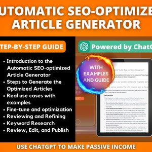 Ai-powered SEO Article Generator - Streamline Content Creation Process | content Creation Tool ...