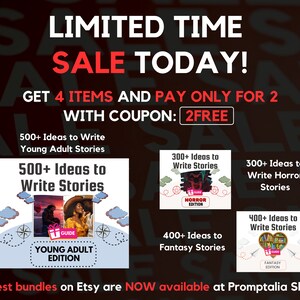 Ultimate Romance Story Ideas & Writing Guide Bundle - 400+ Heartfelt ...