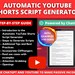 Youtube Shorts Script Generator - Streamline Video Creation Process ...