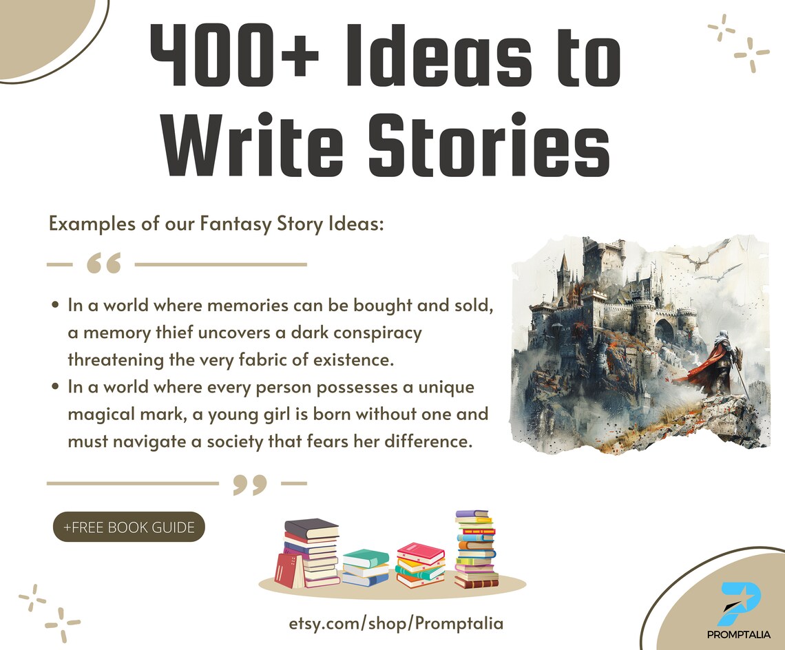 Ultimate Fantasy Story Ideas & Creation Guide- 400+ Ideas to Ignite ...