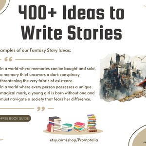 Ultimate Fantasy Story Ideas & Creation Guide- 400+ Ideas to Ignite ...