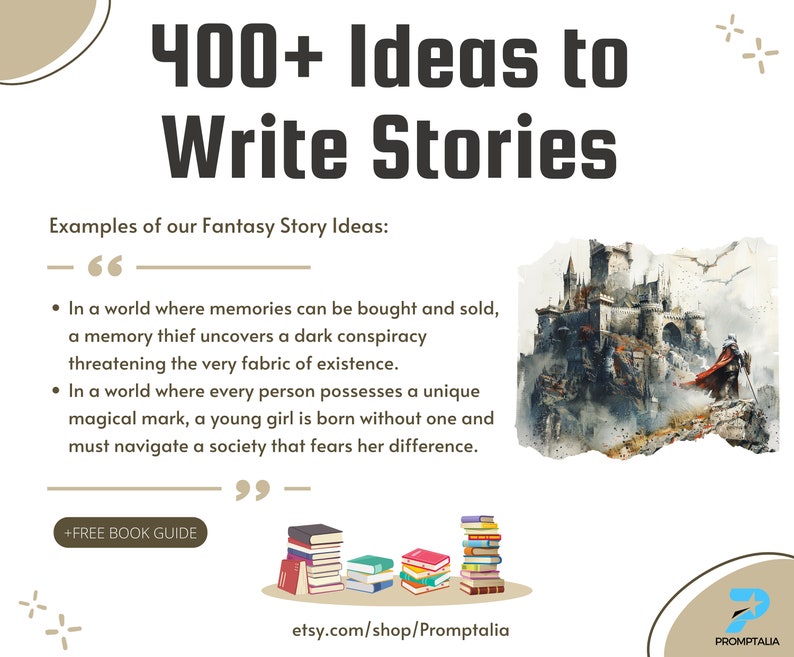Ultimate Fantasy Story Ideas & Creation Guide- 400+ Ideas to Ignite ...
