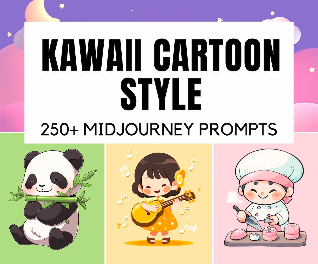 Cartoon Kawaii Doodle Style Prompts, Doodle Art, Cute Digital Dolls ...