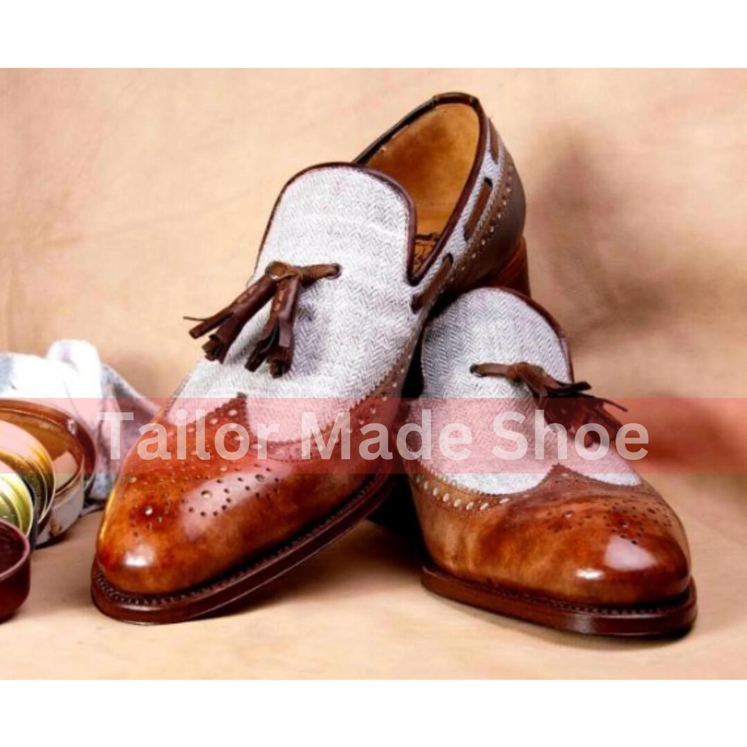 Made to Order Bespoke Handmade Goodyear Welted Custom Made Genuine ...