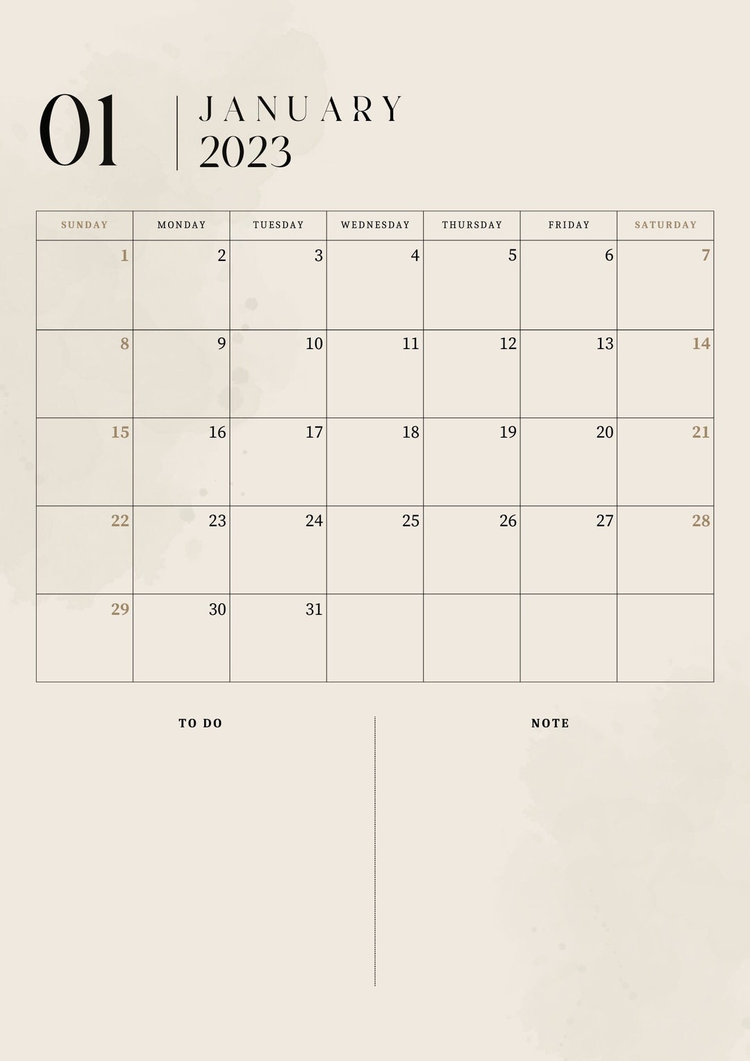 Digital 2023 Calendar - Etsy