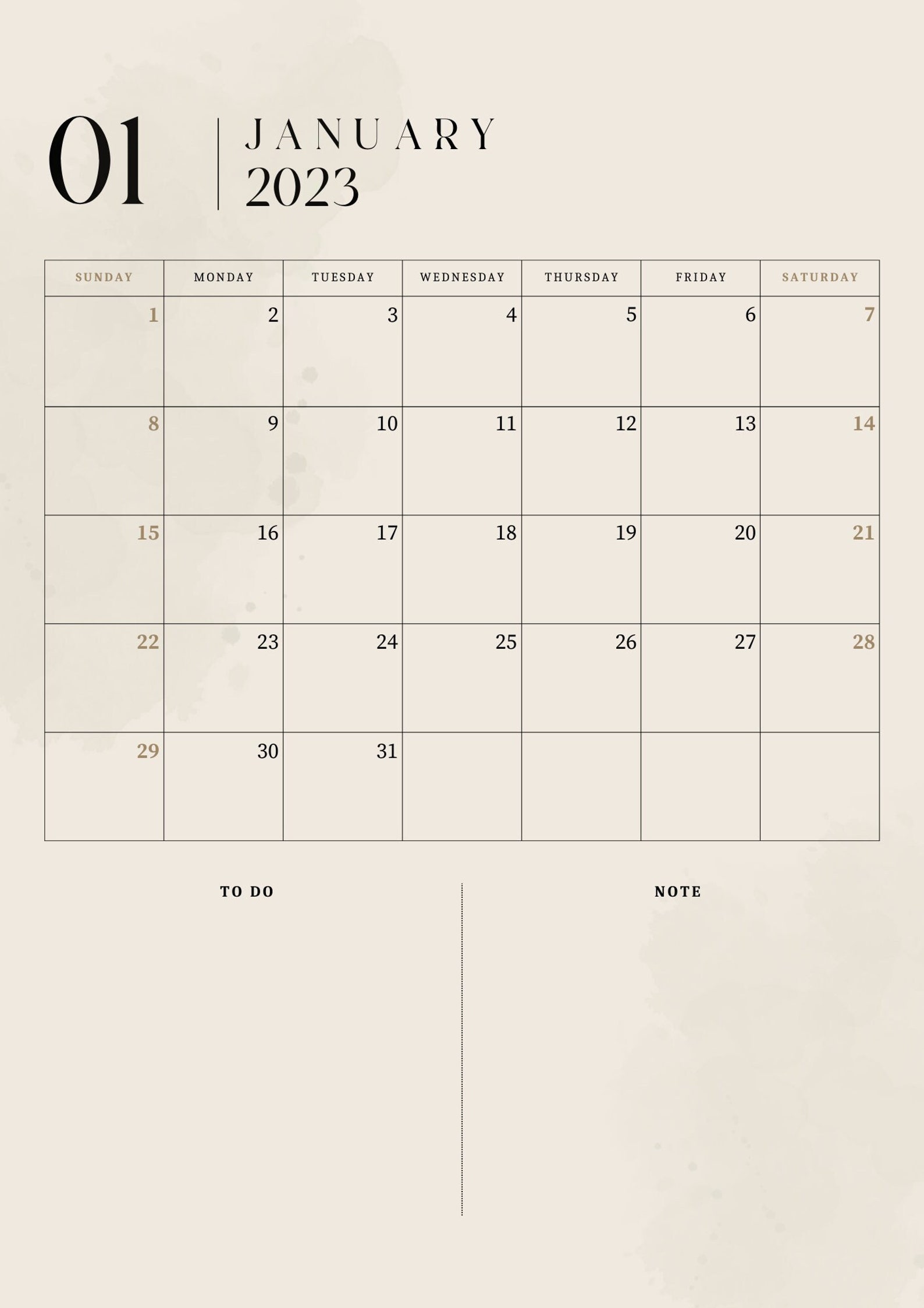 Digital 2023 Calendar - Etsy
