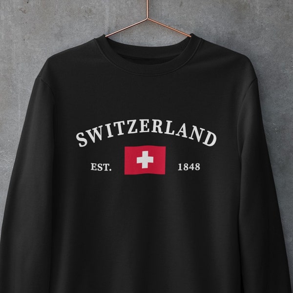 Swiss Flag Sweater - Etsy