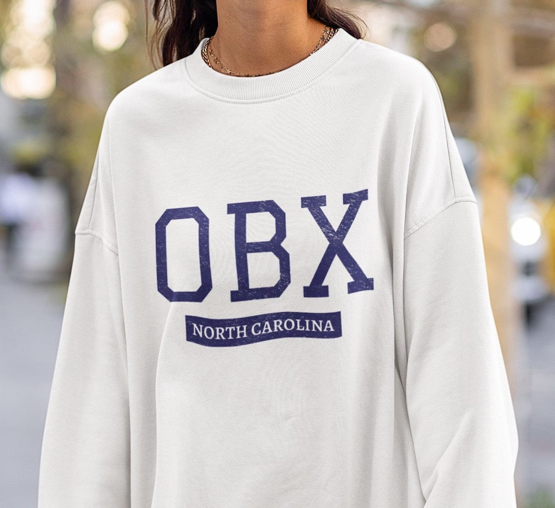 OBX Outer Banks North Carolina Beach Crewneck Sweatshirt Unisex ...