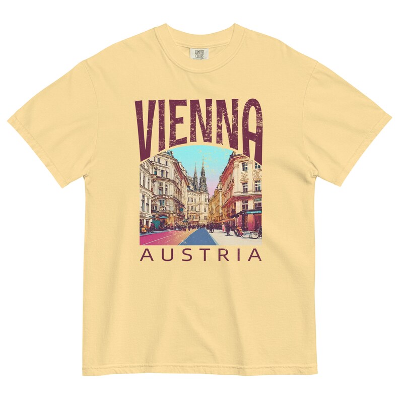 Vienna Austria Tshirt Gift, City Tee - Etsy