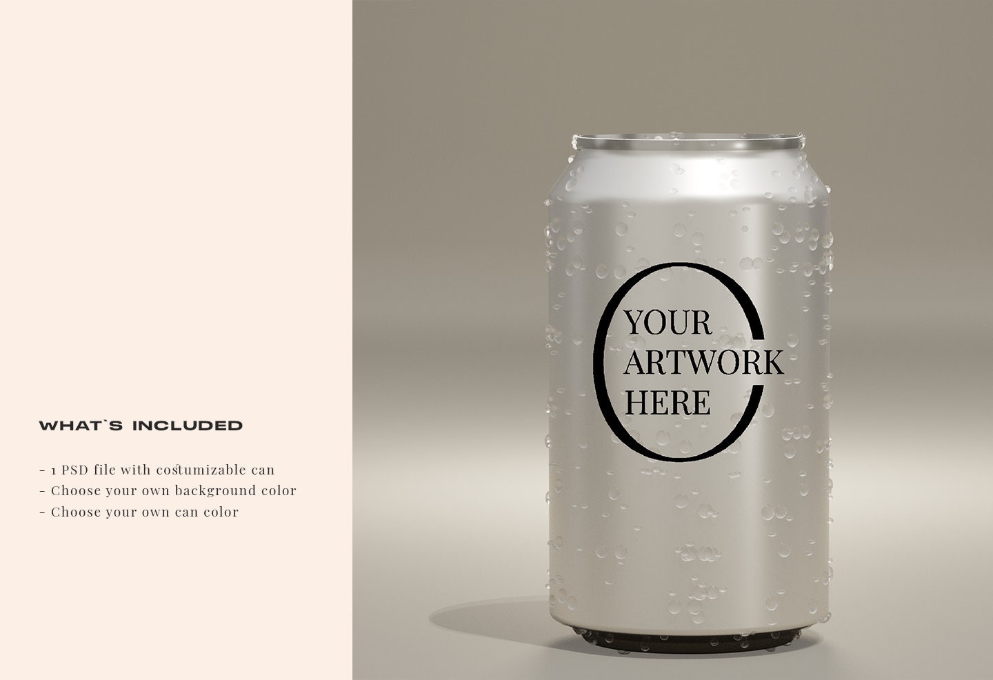 Can Mockup, Aluminum Can Mockup, Drink Can Mockup, Beer Can Mockup ...