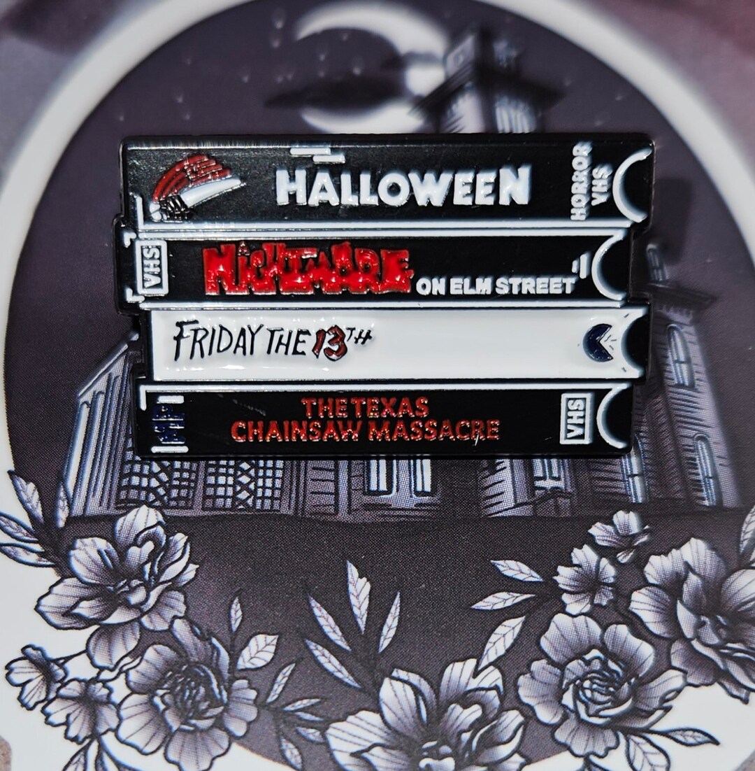 Horror Movie Vhs Pin - Etsy