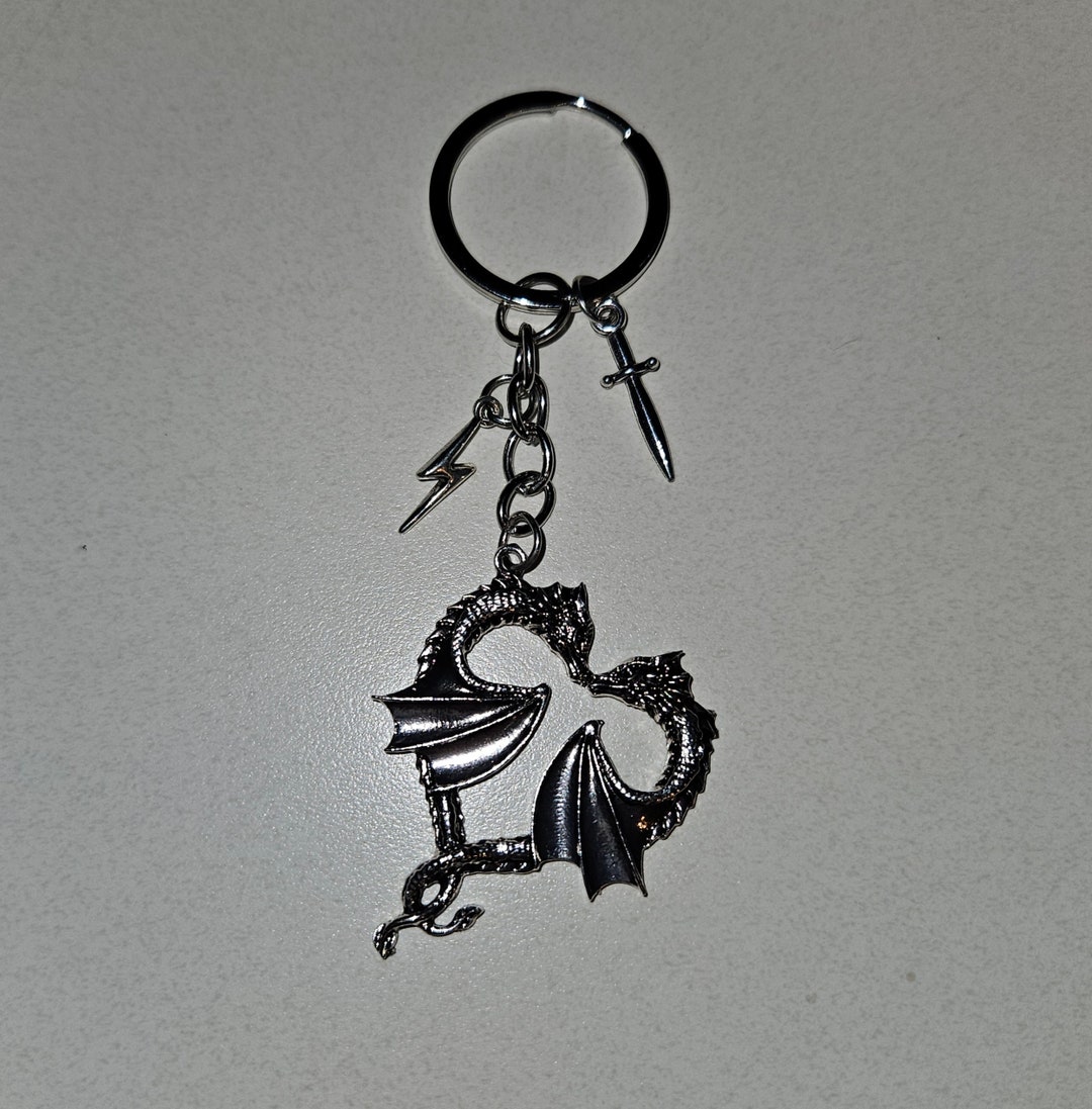 Fourth Wing Inspired Keychain - Etsy