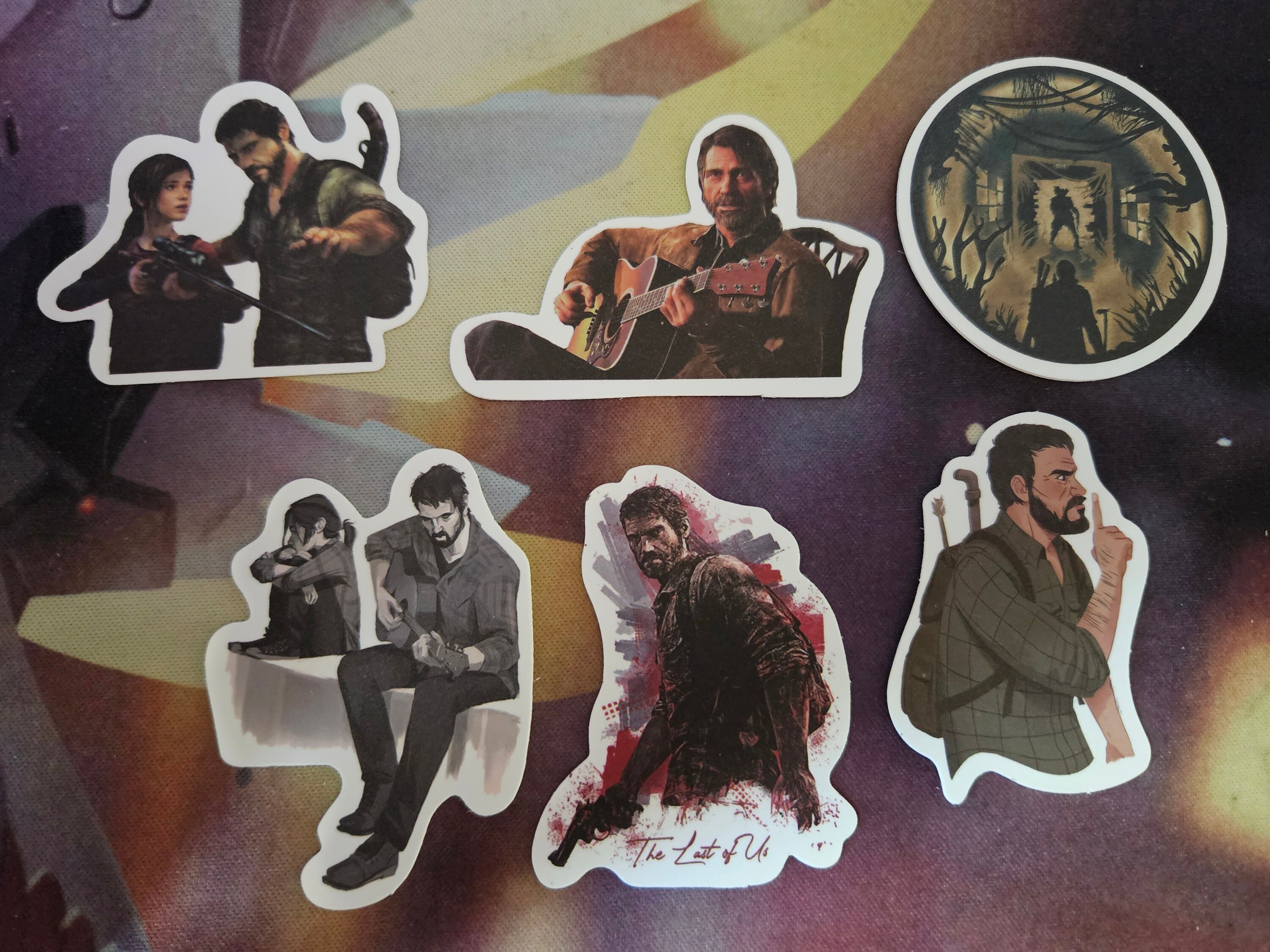 The Last of Us Stickers Joel Miller Set - Etsy