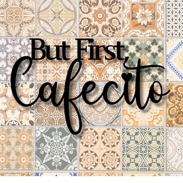 Cafecito Sign - Etsy