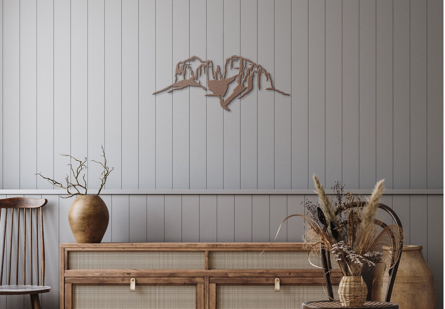 Sedona Arizona Metal Wall Art, Sedona Wall Art, Boho Desert Metal Art ...