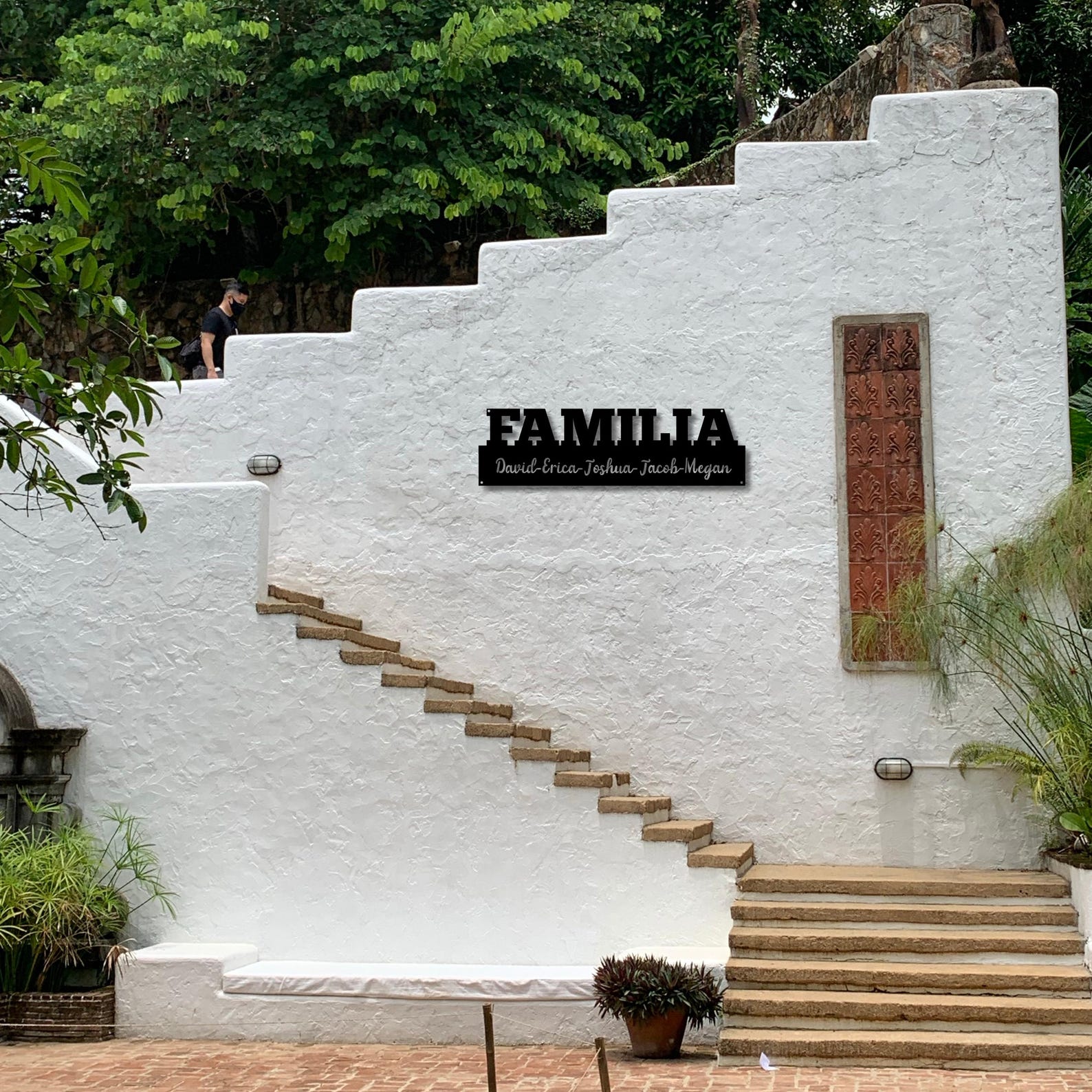 Familia Name Metal, Custom Familia Metal Name Sign, Family Sign ...