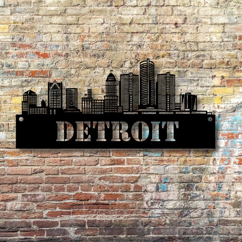 Detroit Decor - Etsy