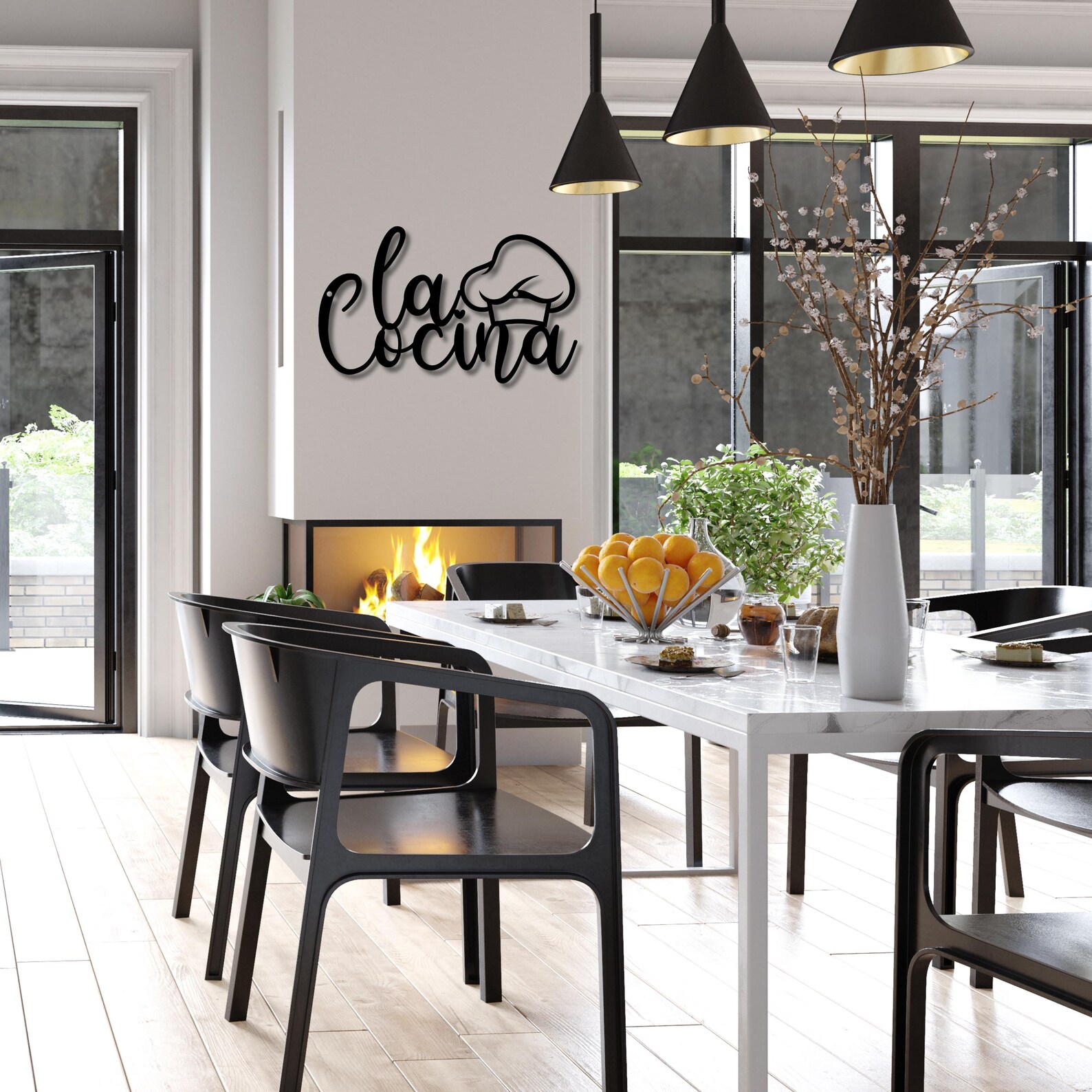 La Cocina Metal Wall Art, La Cocina Sign, Homemade Sign, Kitchen Decor ...