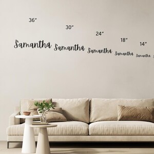 Custom Name Metal Wall Art, Personalized Name Metal Decor, Custom Word ...