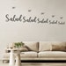 Salud Metal Wall Art, Spanish Metal Wall Sign, Cheers Wall Art, Salud ...