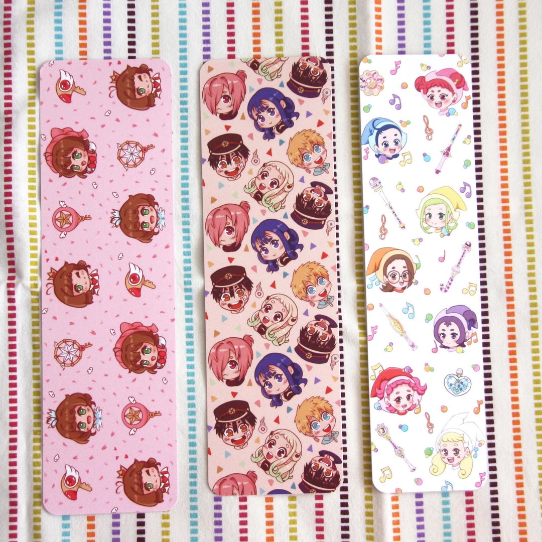 Anime Bookmark DIY Cardcaptor Sakura / Ojamajo Doremi / Toilet Hanako ...