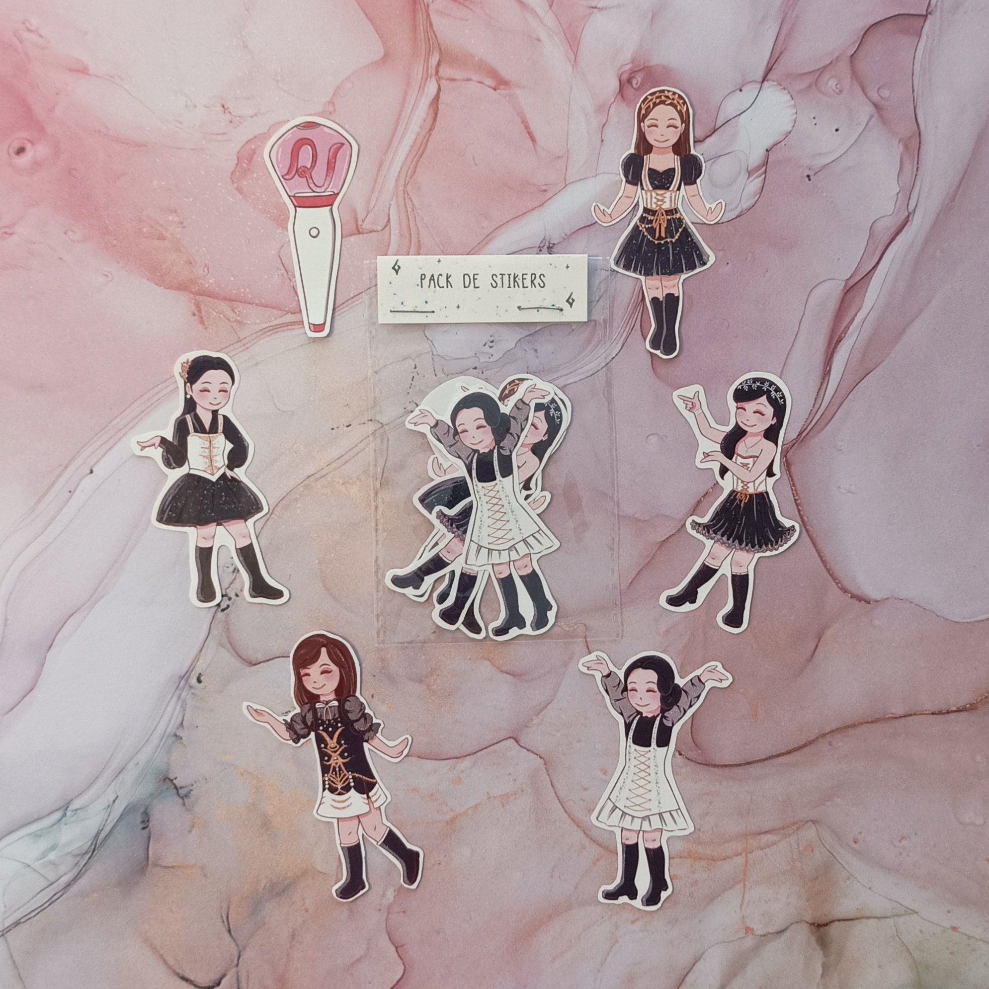 Red Velvet Feel My Rhythm Sticker Pack Kpop - Etsy