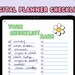 Digital Checklist Planner Insert, 90's Themed, Sizes A4 and A5, Digital ...