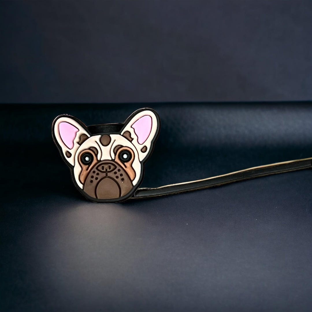 Frenchie | Straw Topper 10mm - Etsy