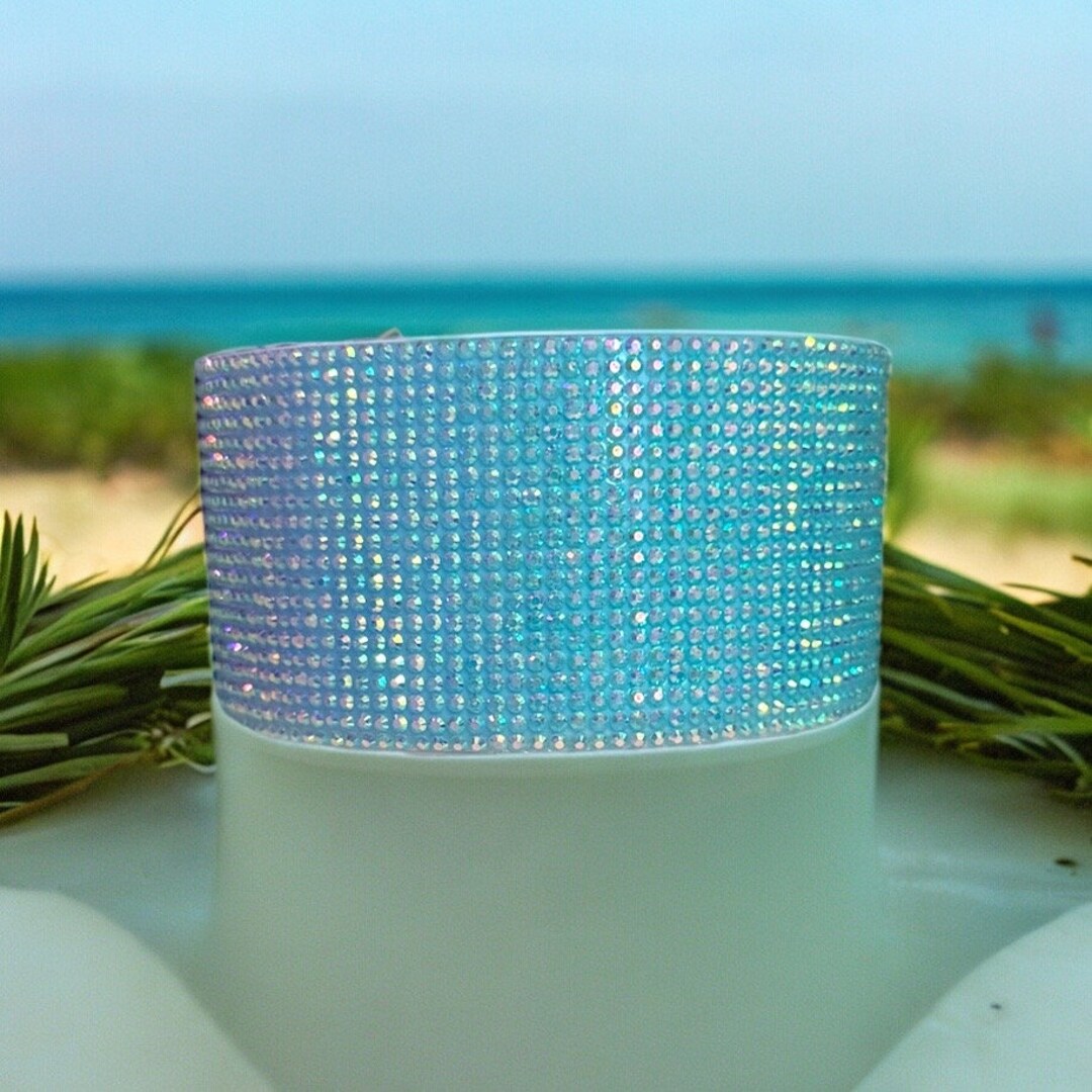 Aqua Bling Silicone Boot Stanley/simple Modern/brumate/hydrojug - Etsy