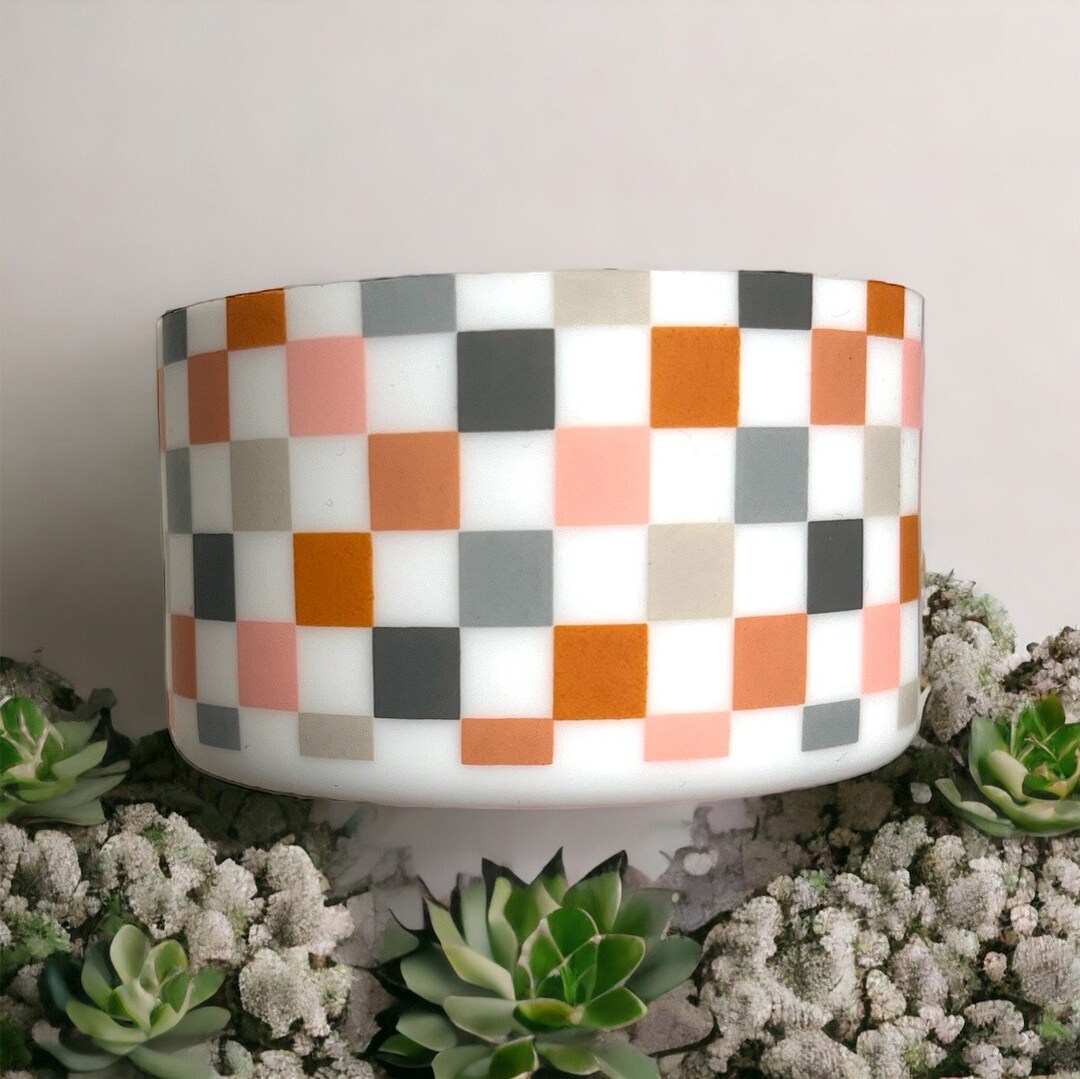 Multi Checks Silicone Boot Stanley/simple - Etsy